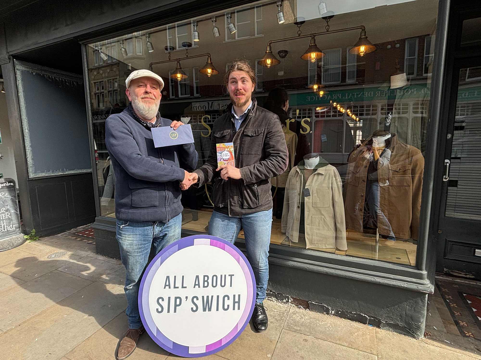 Adam Littler first to complete both Sip'Swich trails - Ipswich Central